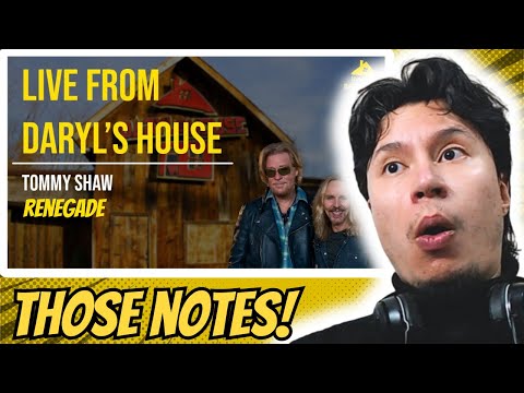 ARTIST REACTS! | Daryl Hall and Tommy Shaw - Renegade