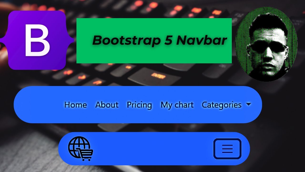 Bootstrap 5 Navbar: Build a Responsive Navigation Bar with Bootstrap 5 (HTML, CSS)