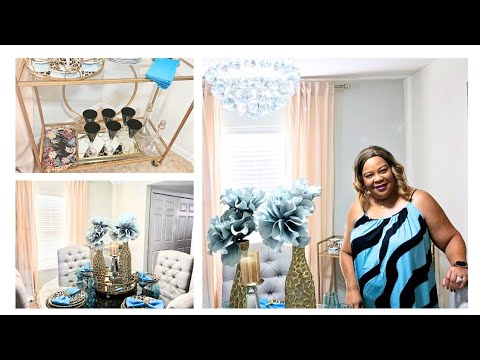 NEW: Wild Side | Leopard Print Summer Dining Room Refresh with Tablescape & Barcart Styling 2023