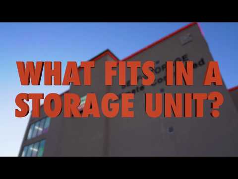 5x5 Storage Unit Size Guide | What Fits in a Storage Unit