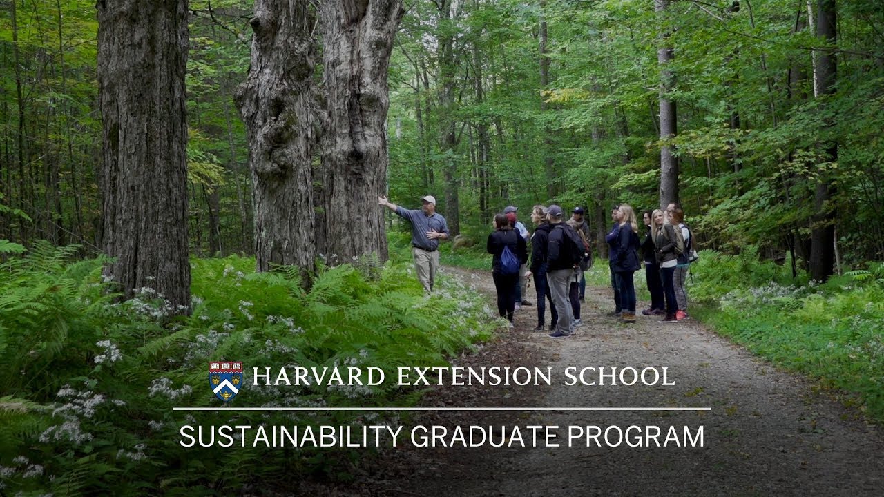 Sustainability Graduate Program at Harvard Extension School