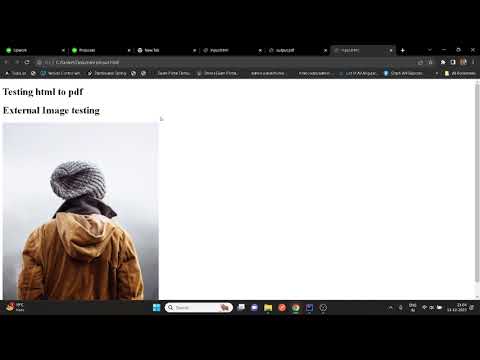 Html to pdf using Java & Itext library