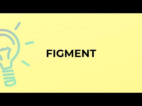 What is the meaning of the word FIGMENT?