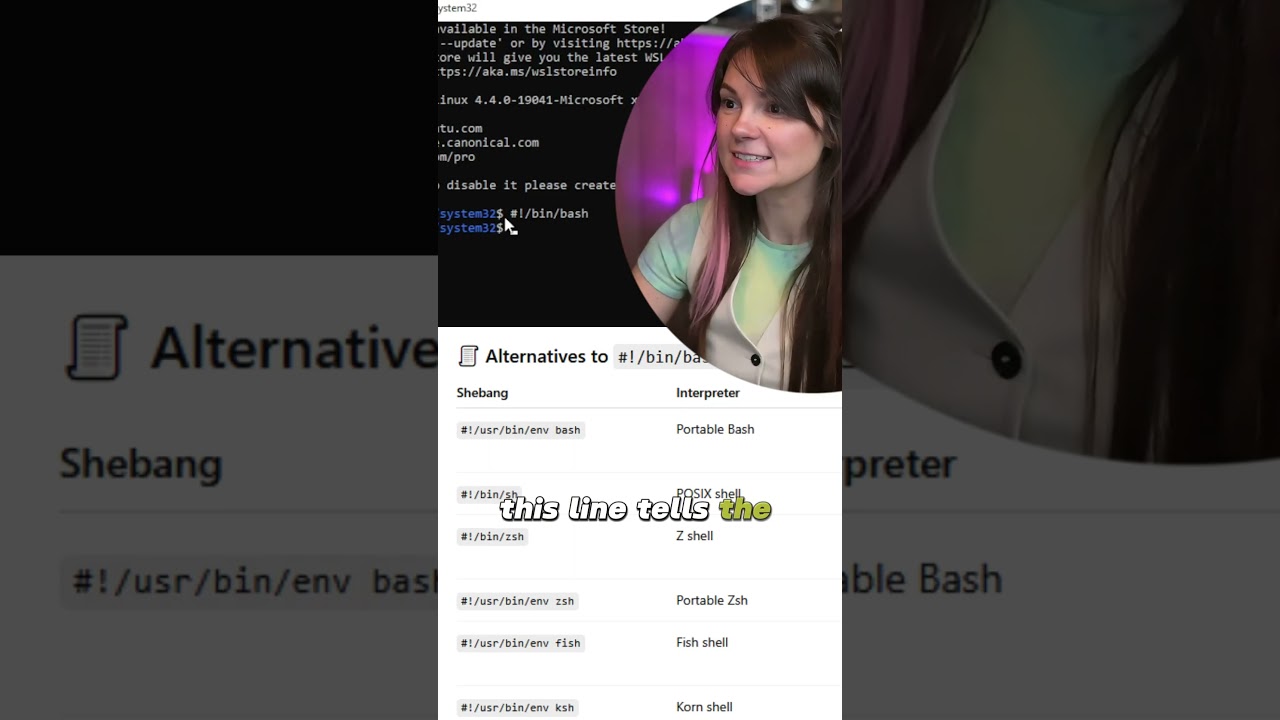 Learn Linux: bash script what is shebang