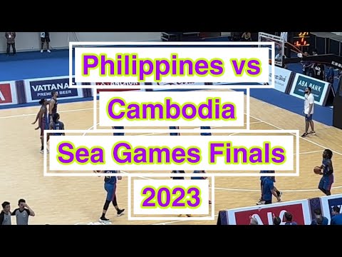Philippines vs Cambodia-Finals Men’s Basketball l Sea Games 2023 l Gilas Pilipinas