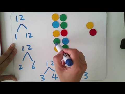 How to Find Factor Pairs of Numbers Smaller than 20