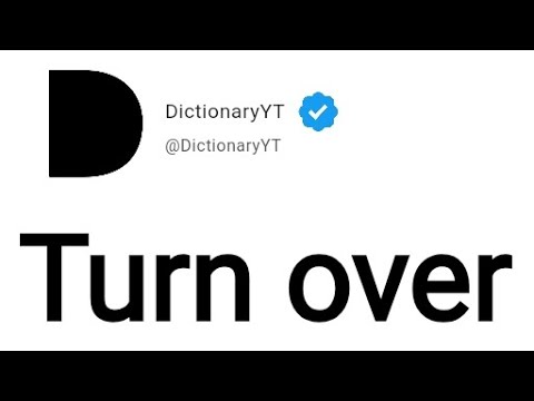 Turn over Meaning in English