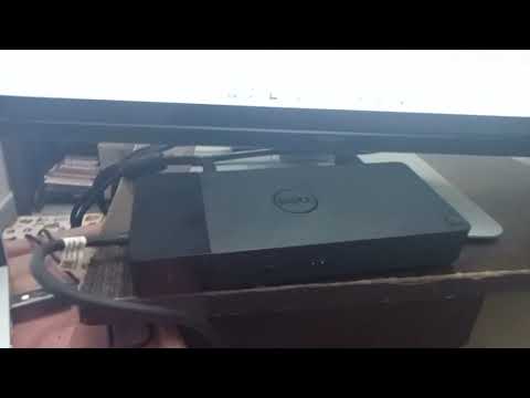 DELL WD19TB docking station with HP ProBook laptop