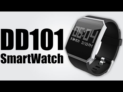 DD101 Heart Rate Smartwatch - Pedometer / Heart rate / Blood oxygen / Blood pressure monitor