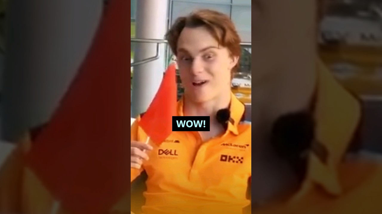 Lando roasts Oscar's girlfriend 😂 #f1 #formula