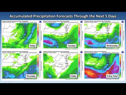 NWS Raleigh Routine Weekly Briefing for Central NC, valid through June 18, 2023