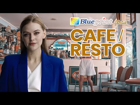#BlueprintADA Printer Kertas Thermal dan Label Murah Blueprint untuk CAFE dan RESTO | BPVID#207