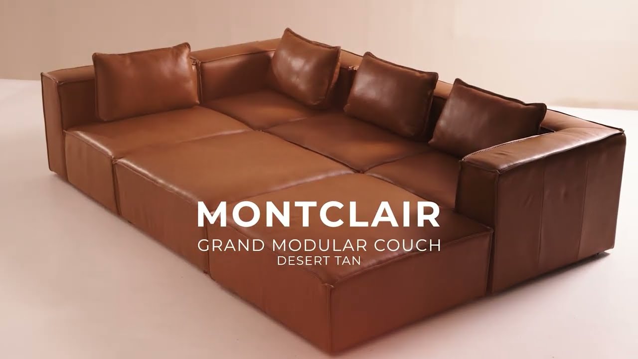 Montclair Modular Couch - Desert Tan