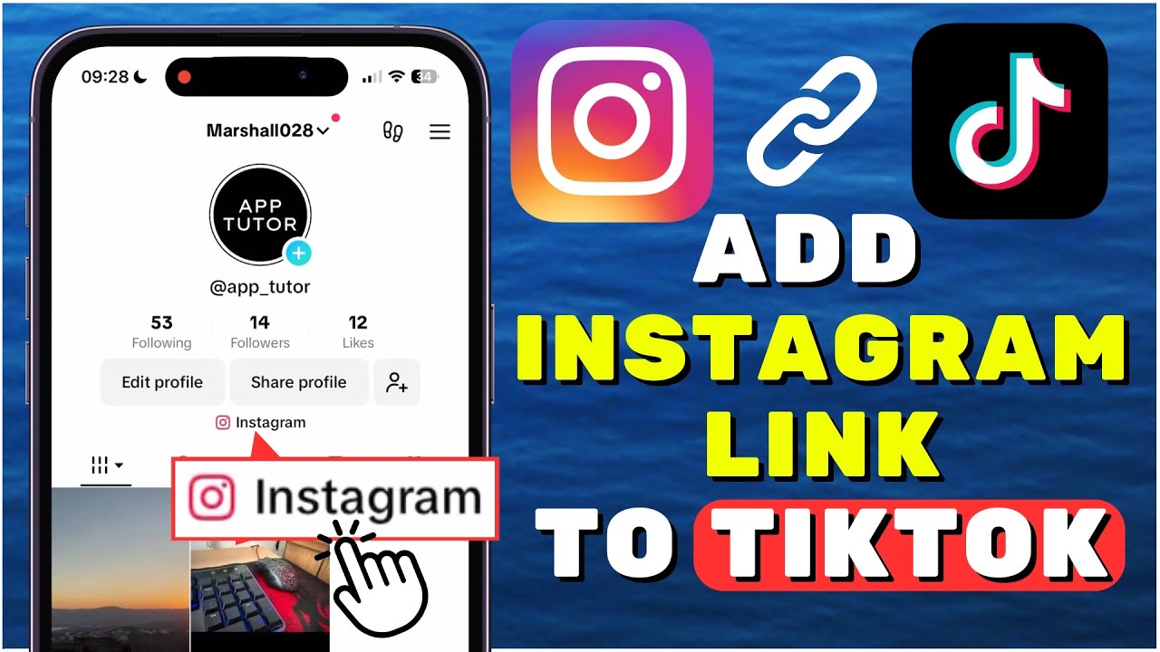 How to Add Instagram Profile Link to TikTok (CLICKABLE!)