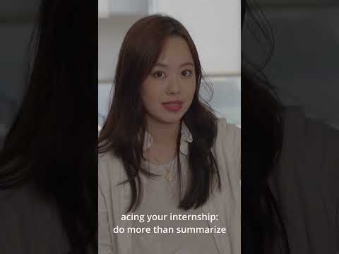 do more than summarize as an intern, new grad #shorts
