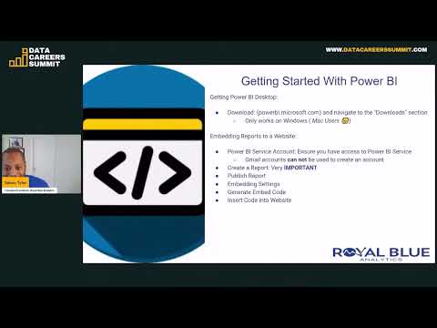 Data Careers Summit: Building a Portfolio - Lightning Talks (February 2024)