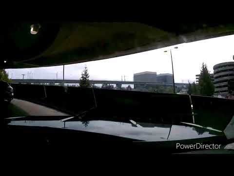 Limousine drivers alternative entrance to garage at SeaTac Airport. Skip the long lines!