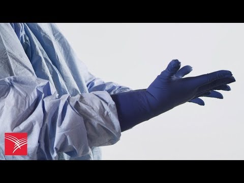 Protexis™ Surgical Gloves: How to Self-Don