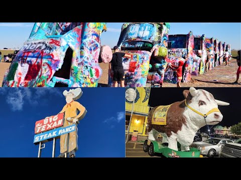 Route 66 GOES BIG in Amarillo TEXAS