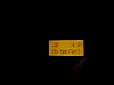 Sangean HDR-14 FM Bandscan October 1 2021