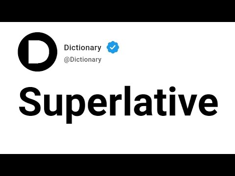 Superlative Meaning In English