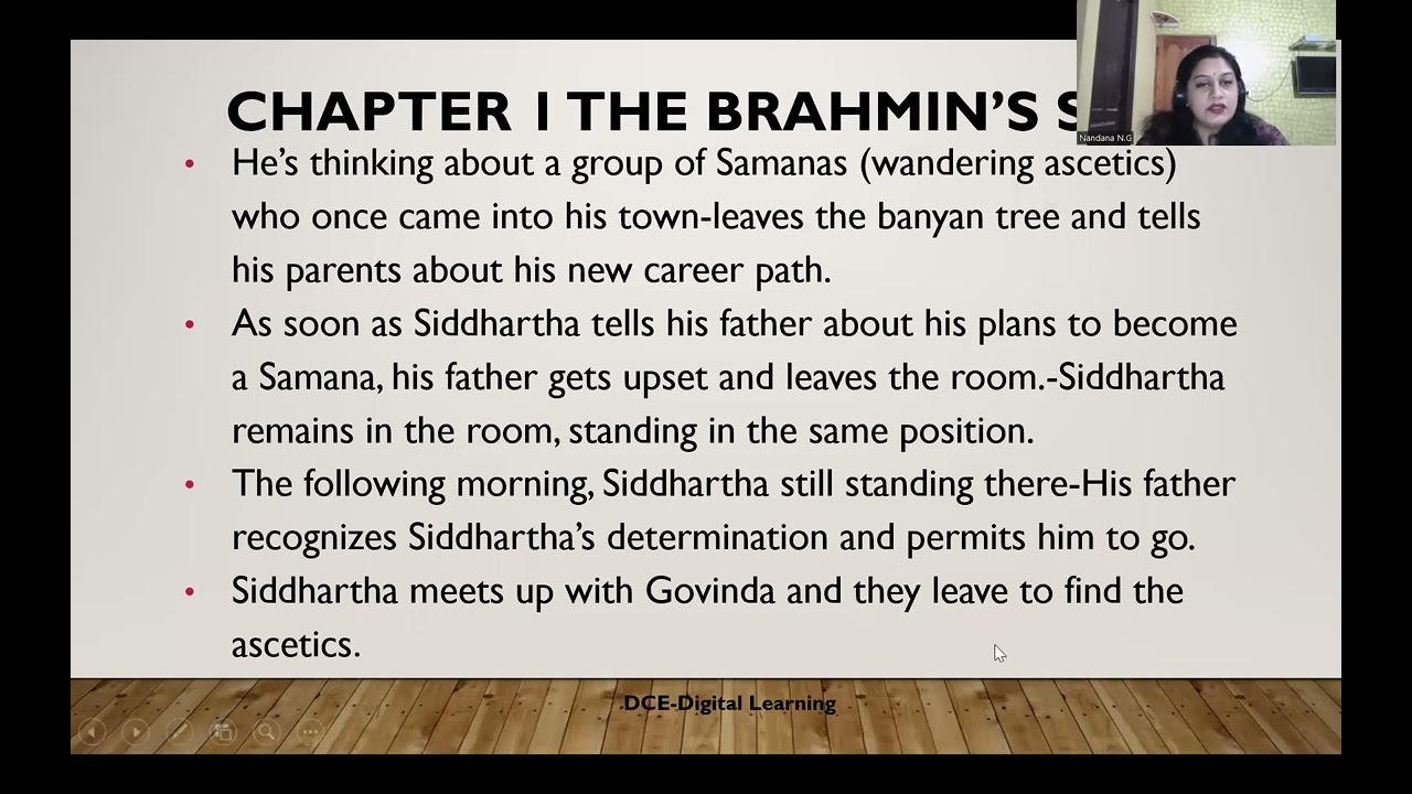 Siddhartha by Herman Hesse Part 1 Critical Analysis