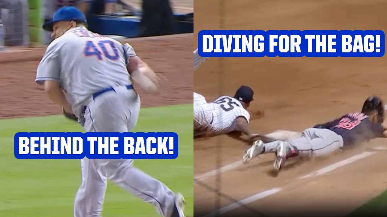 INCREDIBLE MLB Pitcher Fielding!