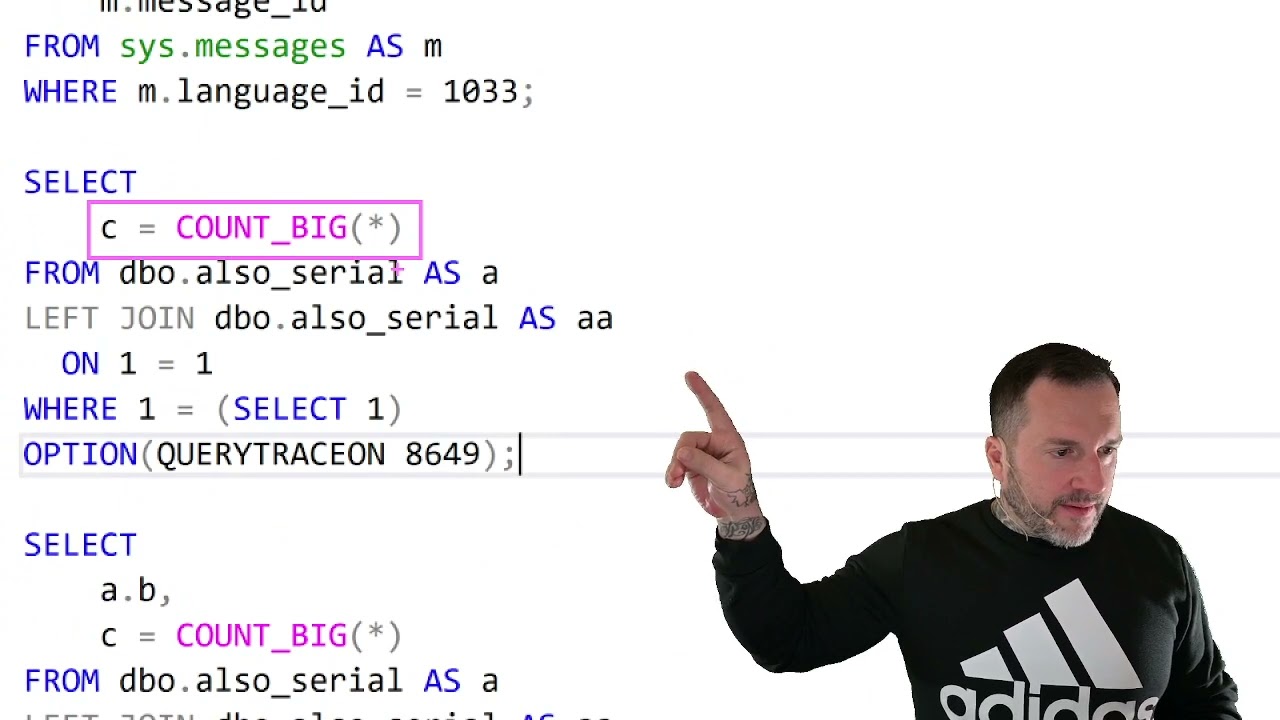 Improving The Parallel Query Processing Documentation For SQL Server