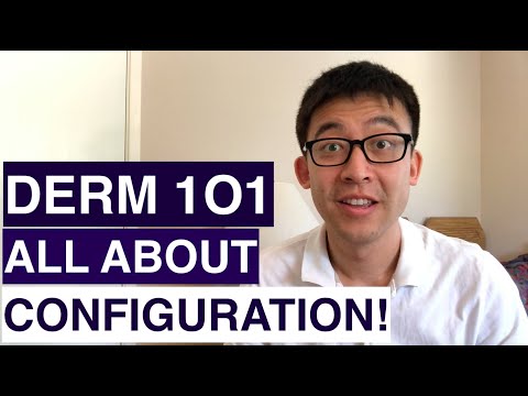 DERM 101 - Configuration! Come learn what causes annular rashes, and what the word "agminate" means!
