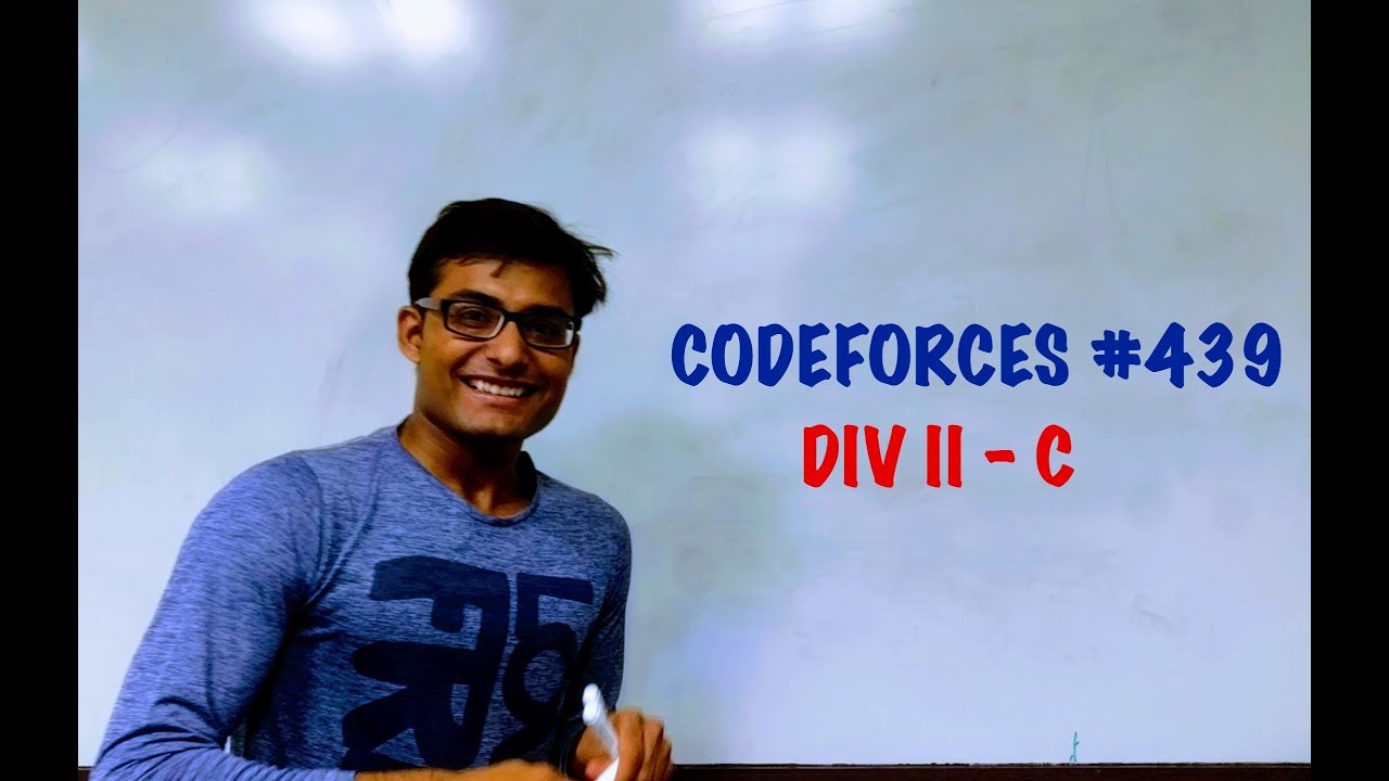 Codeforces 439 - Problem C