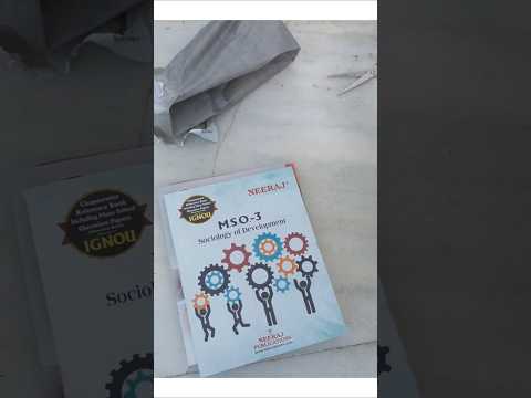 IGNOU MA Sociology Neeraj Publications book review l MSO1 MSO2 MSO3 MSO4