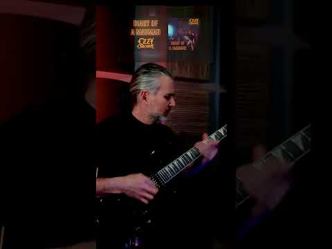 Ozzy Osbourne "Diary Of A Madman" solo cover