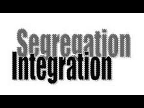 "RACIAL INTEGRATION"--MANIFESTATIONS OF RACISM LECTURE SERIES BY LAGRANT ANTHONY