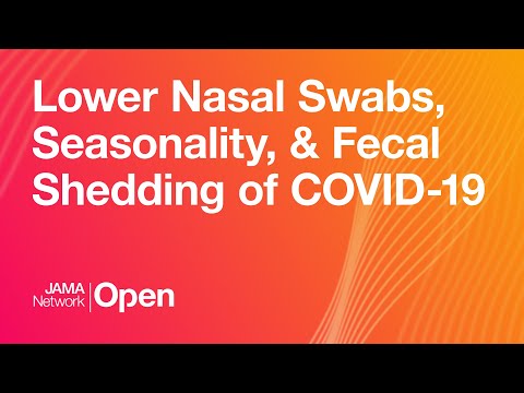 Patient-Collected Swabs for SARS-CoV-2, Seasonality of COVID-19, and Fecal Coronavirus Shedding