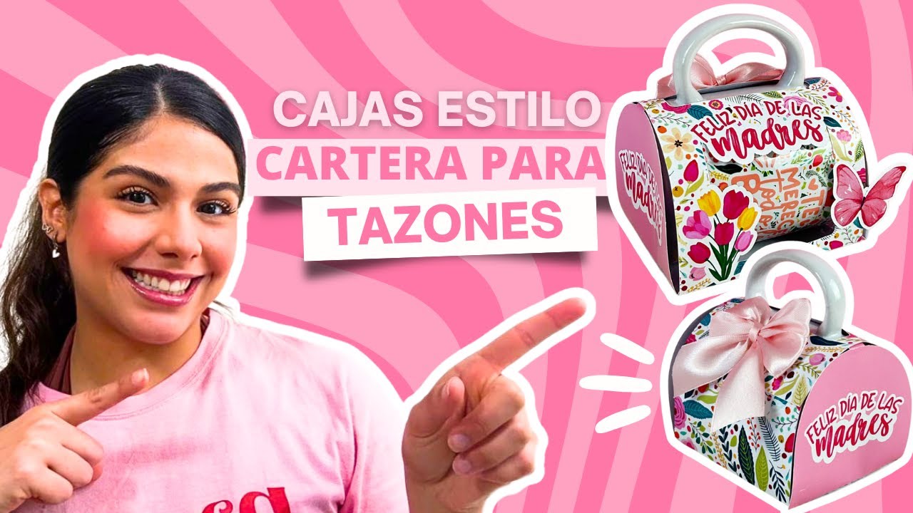 Purse-style mug box - Silhouette or hand-cut ✨