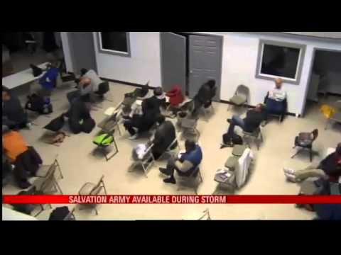 Salvation Army Emergency Shelter Open