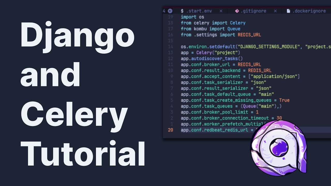 Celery and Django Tutorial: Asynchronous Background Tasks Queue Processing