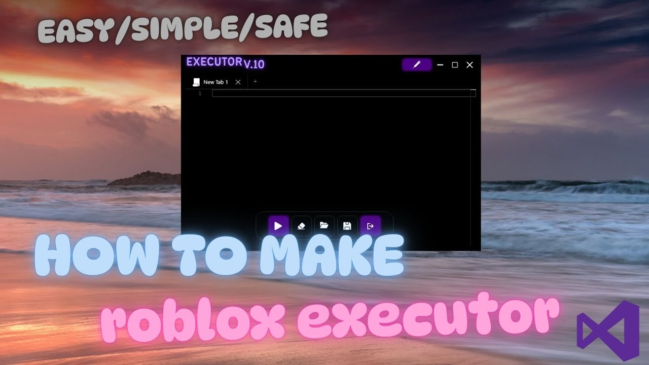 👑❤️How To Make A Roblox Executor (Simple Good Ui)👑