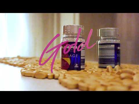 Gold Tablets - Diminish and Prevent Wrinkles with Glamour Anti Age Nutrition