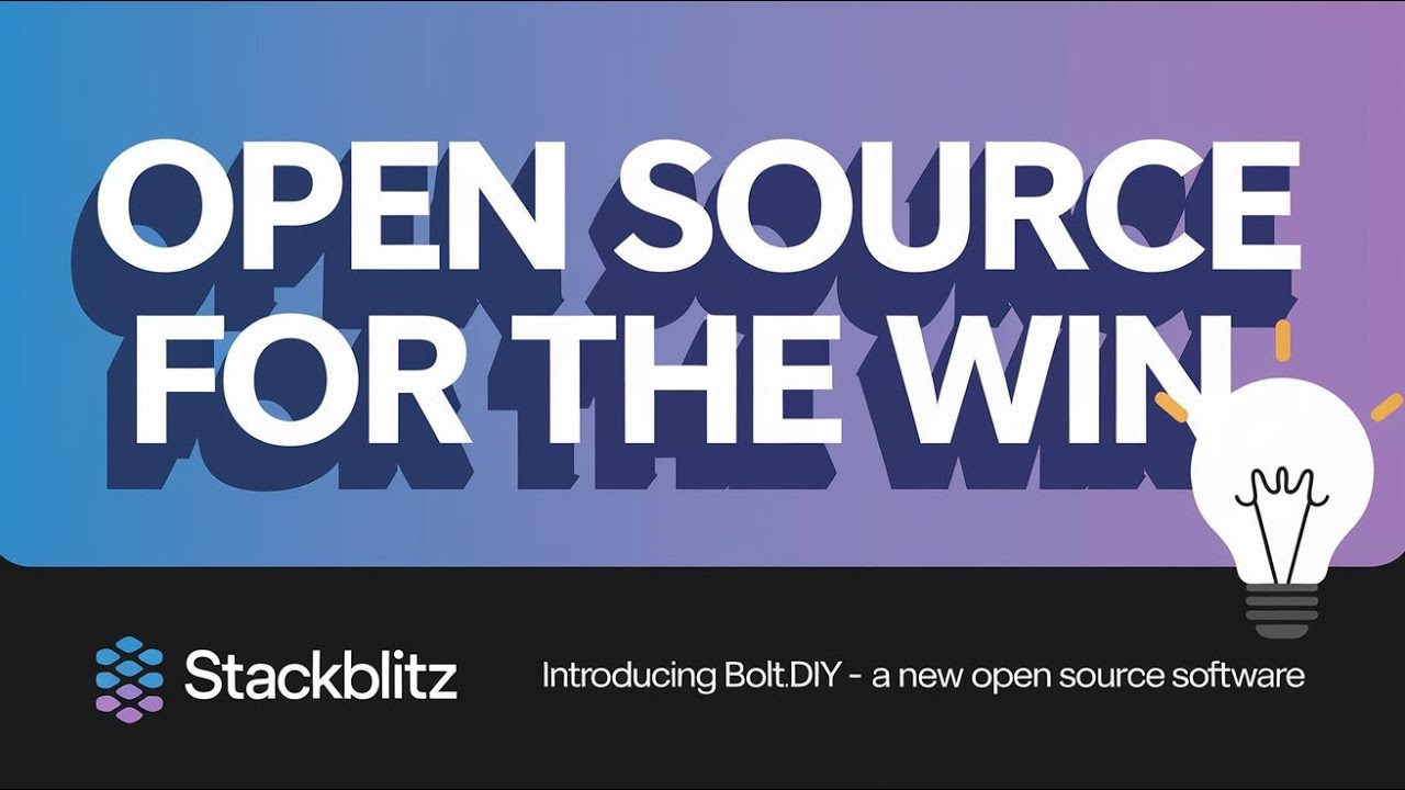 Stackblitz Open Source version Bolt.DIY - Build an App with Anthropic, Openai, and Grok