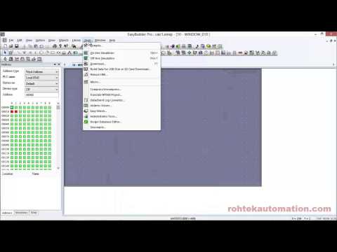 Graphic HMI Macro Calculation Project from Tag Data using a Micrologix 1100 - By Rohtek Automation