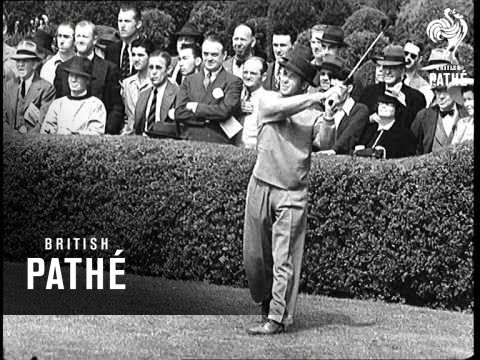 Open Golf In USA Dublin Issue (1941)