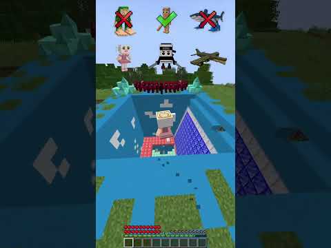 Colored Ore Dropper Squid Game VS Italian Brainrot #minecraft #shorts #brainrot