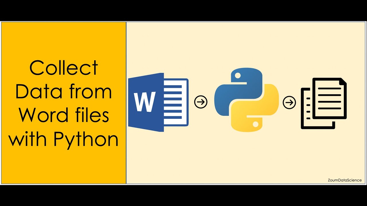 Collect Data From Word Files with Python