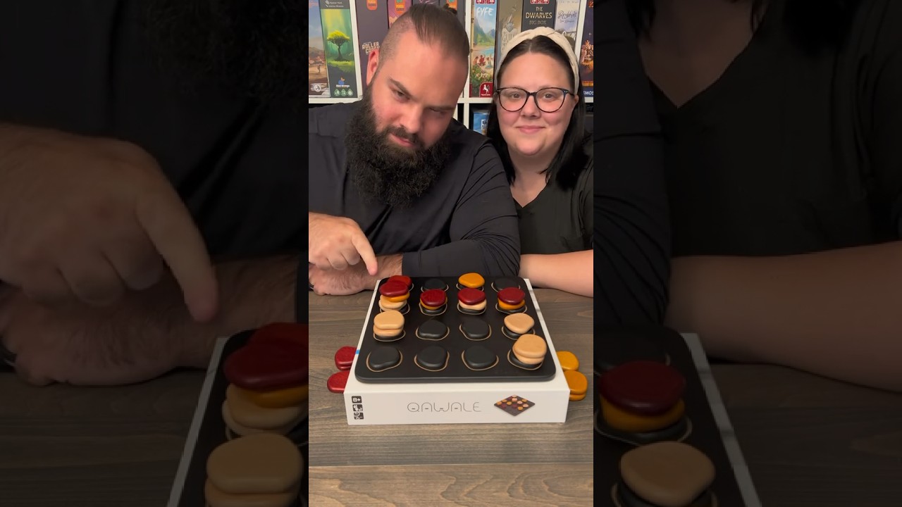 A new Connect 4?! Check out this advanced version with Qawale! #boardgame #couple #tabletopgames