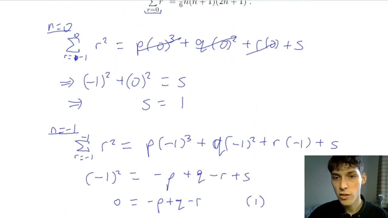 STEP Support Programme Foundation Assignment 17 (2003 STEP 1 Q1)