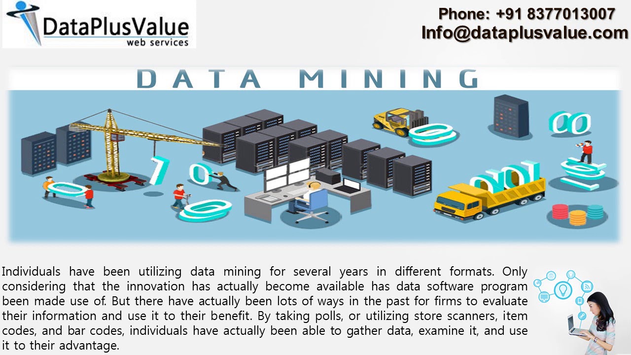 Professional and Affordable Data Mining Services From  DataPlusValue