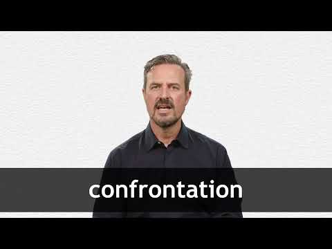 CONFRONTATION definition and meaning | Collins English Dictionary