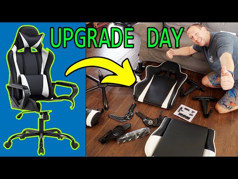 Cheap Chair / Good Upgrade? ~ Unboxing and Setup of Amazon Gaming Chair | Gears and Tech