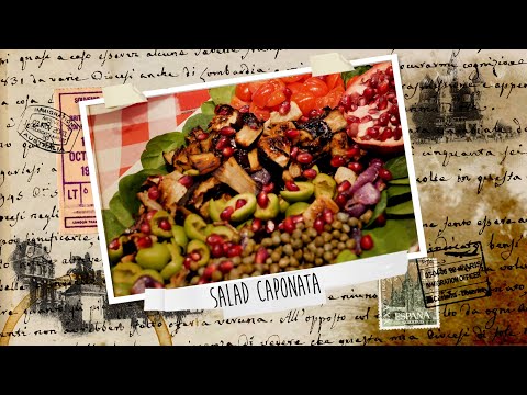 Savor Sicily | Salad Caponata | Food Travels with Nancy Waldeck
